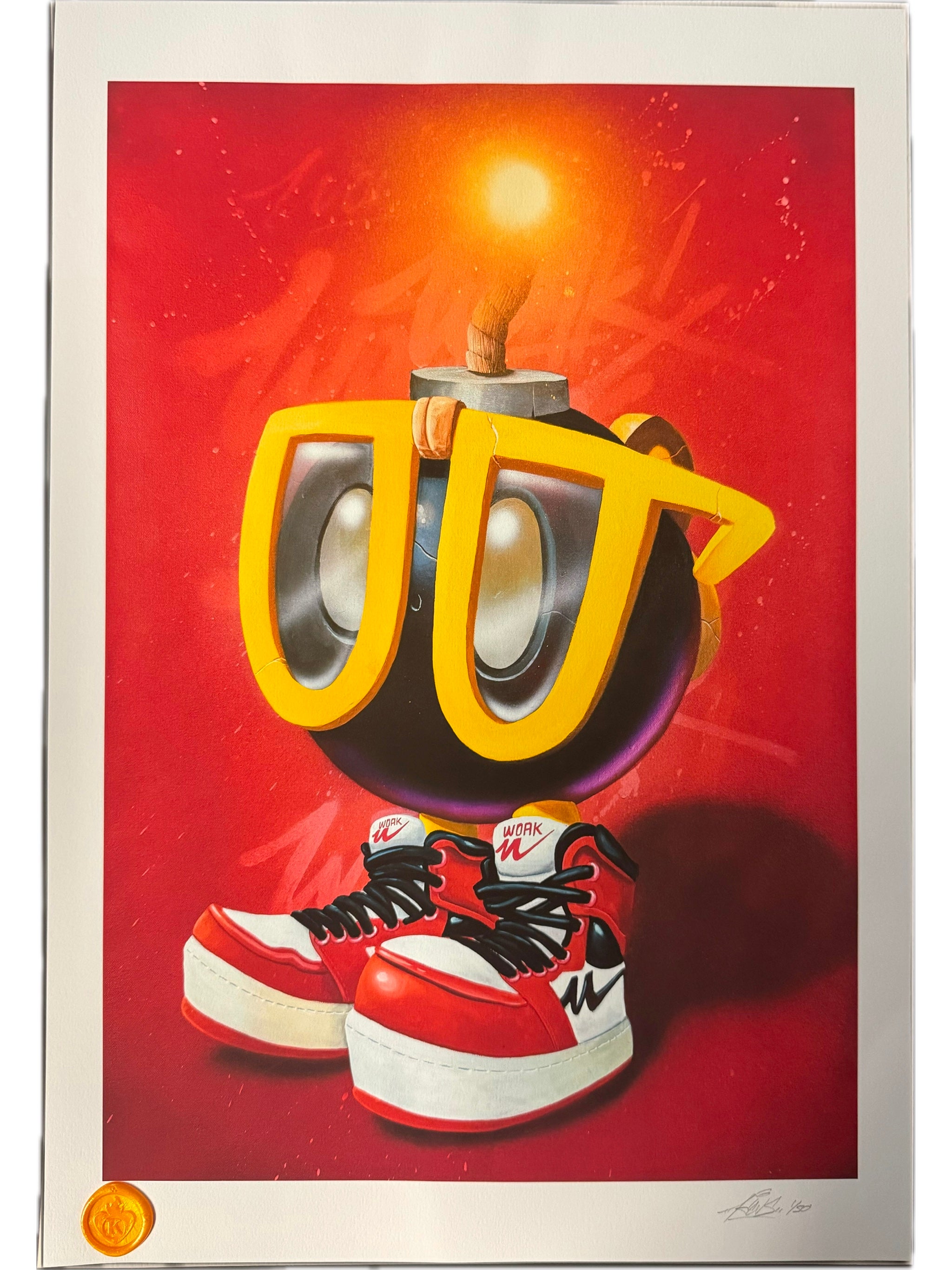 The Bomb (Limited Edition 13" x 19" Print) | Art by Kevin Boudreau