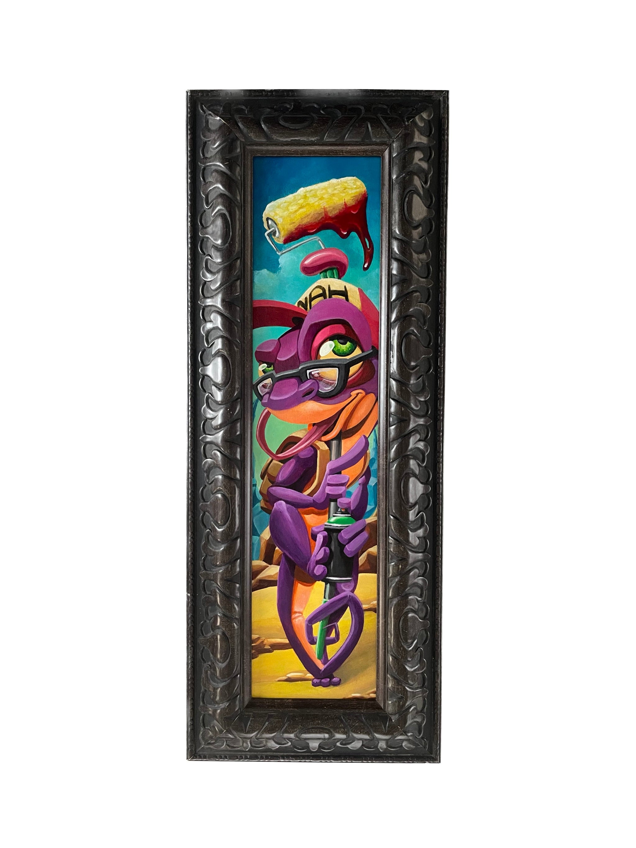 Graffiti Lizard | Art by Kevin Boudreau